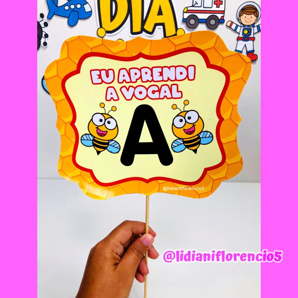 VOGAL A DA ABELHA - Fácil Educar